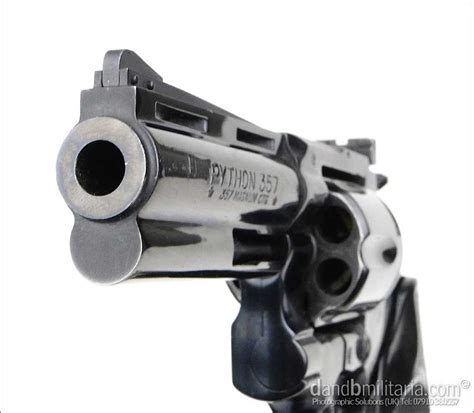 Deactivated Colt Python Revolver