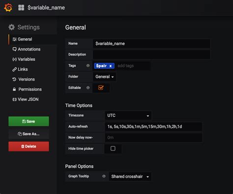 Feature Request Variable In Dashboard Title · Issue 11191 · Grafanagrafana · Github