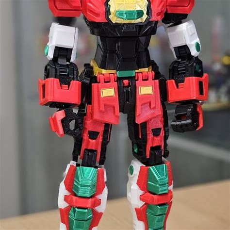 🎲 Dynamos Articulated Action Figure Based On Daimos・3d Print・cults