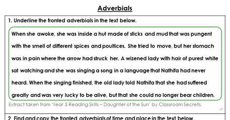 Year Adverbials Lesson Classroom Secrets Classroom Secrets