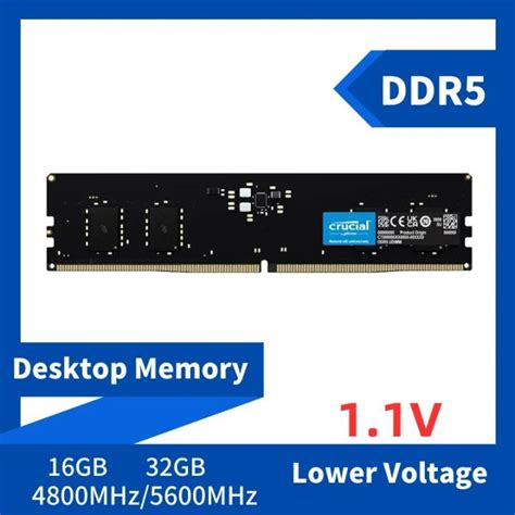 Ram Ddr5 16g 32g 4800mhz 5600mhz Pc Desktop Computer Gaming Memoria 1 1v Udimm Th