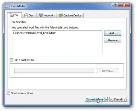 How To Convert Videos Using VLC Player