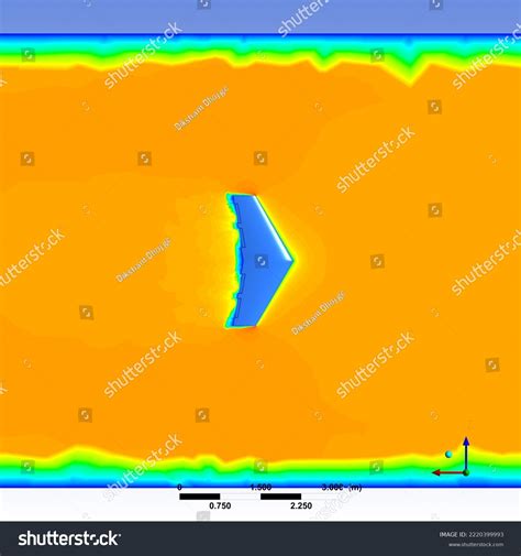 Analysis Aircraft Profile Ansys Fluent Project Stock Illustration 2220399993 Shutterstock