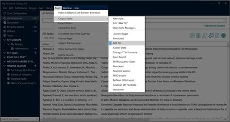 endnote 21 guide karolinska institutet university library