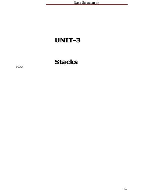 Data Structures Unit 3 Pdf