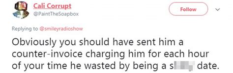 Guy Sends Woman Invoice In The Mail After Their First Date R Pussypassdenied