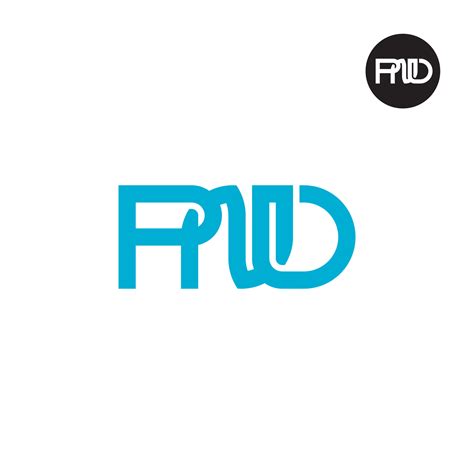 Letter Pnd Monogram Logo Design 35656243 Vector Art At Vecteezy