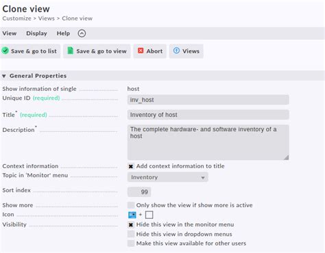 Menue Show Inventory Lost Global Community Checkmk Community