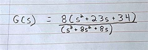 solved using matlab determine the inverse laplace transform g t of