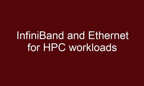 Infiniband Harish Chennamsetty