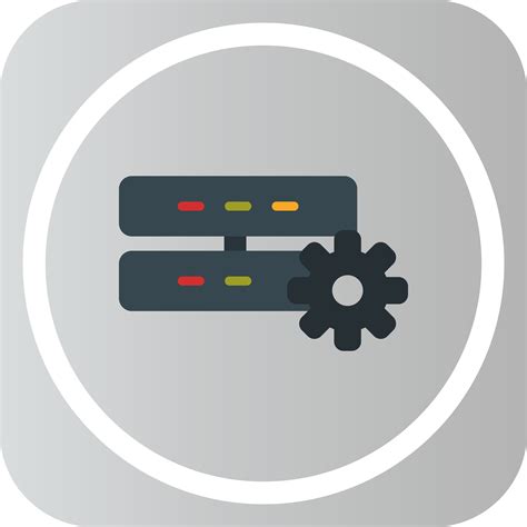 Vector Server Setting Icon 592898 Vector Art At Vecteezy