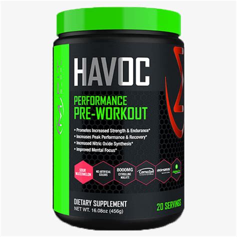 Get To Know MFIT Supps Havoc An Effective Not Overstimulating Pre Workout