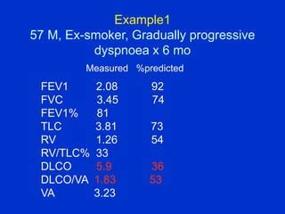 Lung Diffusion Capacity Ppt