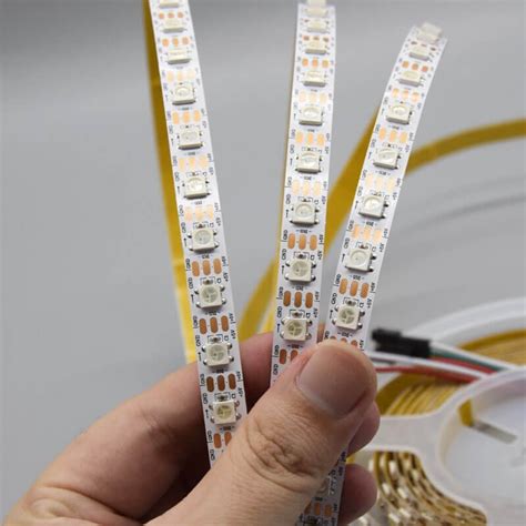 Ws2812b Ws2812 Digital Flexible Individually Addressable Pixel Led Strip Rgb Led Strip 74 Leds