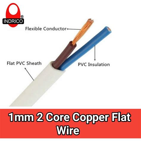 Indrico Mm Core Flat Copper Wire Indrico