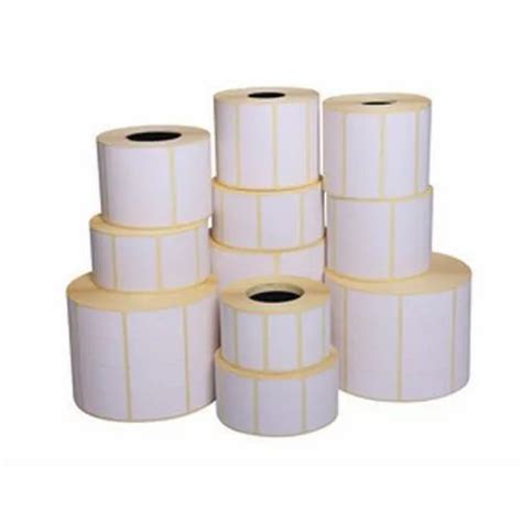 White Plain Bacode Labels For Barcode Printing Gsm 70 At Rs 100
