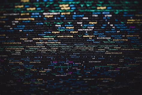 인공 지능 코드들 개발 중 화면 웹 디자인 풀 프레임 배경 통신 과학 기술 데이터 연결 Pikist