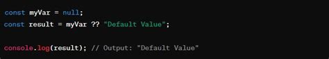 Naseeb Deen Shah On Linkedin Javascript Coding Nullishoperator