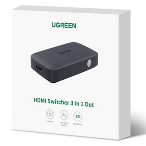 UGREEN HDMI Switcher 3 In 1 Out HDMI SWITCHER SPLITTER 80125 Shopee Malaysia