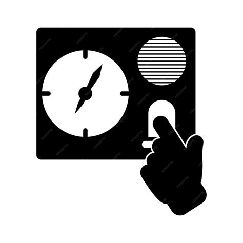 Premium Vector Attendance Machine Iconlogo Illustration Design Template