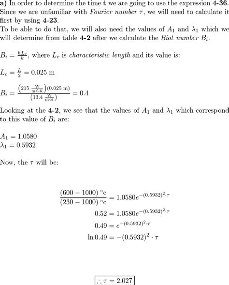 Heat And Mass Transfer Fundamentals And Applications 9780073398181 Exercise 53 Quizlet