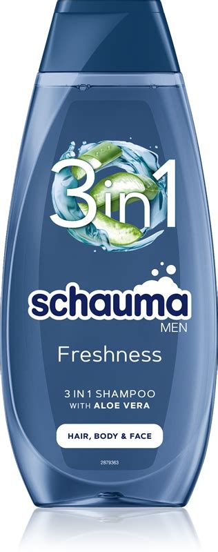 Schwarzkopf Schauma Men Shampoing Rafraîchissant Visage Corps Et Cheveux Notino Fr
