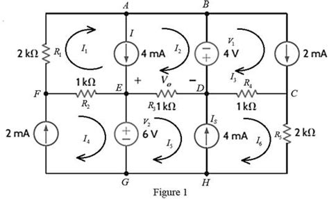 Find V o in the circuit in Fig. P3.99 using loop analysis. | bartleby