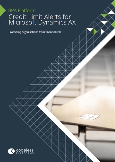 Microsoft Dynamics Ax Credit Limit Alerts Automate Notifications And Alerts