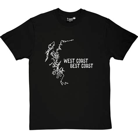 West Coast Best Coast T Shirt Redmolotov
