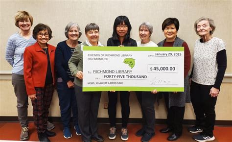 Kudos Richmond Bc Library Non Profit Raises Funds Richmond News