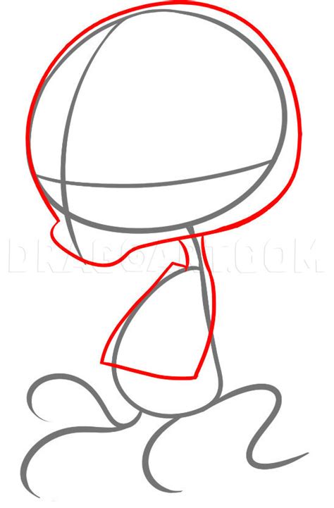How To Draw Chibi Squidward Drawing Step By Step By Dawn Dragoart
