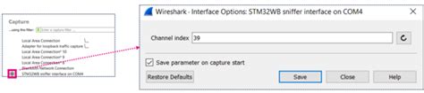file connectivity sniffer optional parameters png stm32mcu