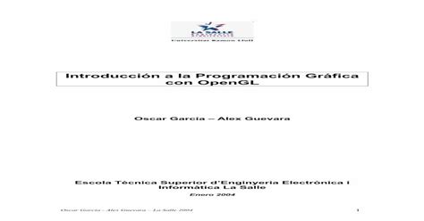 Introducción A La Programación Gráfica Con Opengl · Pipelines Gráficos Implementados En Placa
