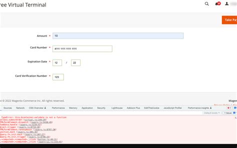 solved issue with magento 2 braintree virtual terminal this