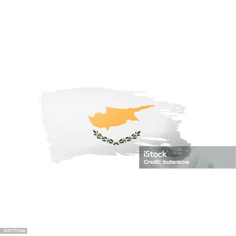 사이 프 러 스 플래그 흰색 배경에 벡터 일러스트 레이 션 0명에 대한 스톡 벡터 아트 및 기타 이미지 0명 기 디자인