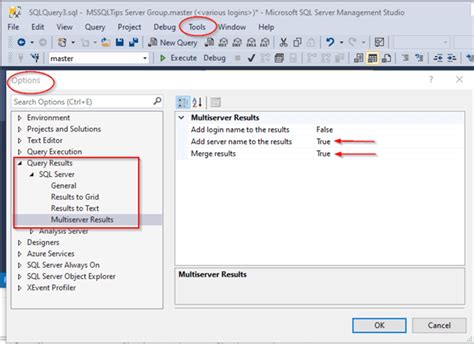 Combining Queries In Sql Server With Registered Servers
