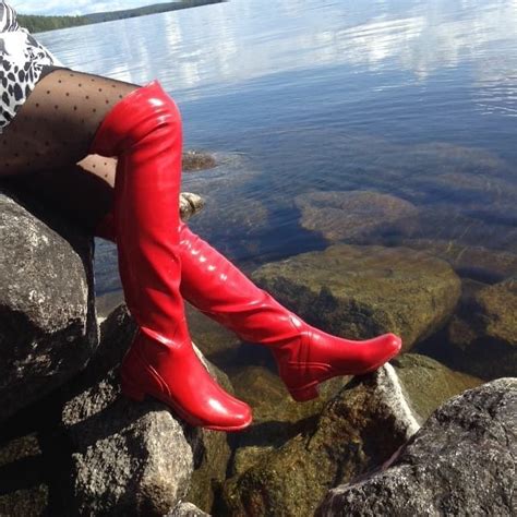 Rubber Shoes Rubber Rain Boots Over The Knee Over Knee Boot Winter
