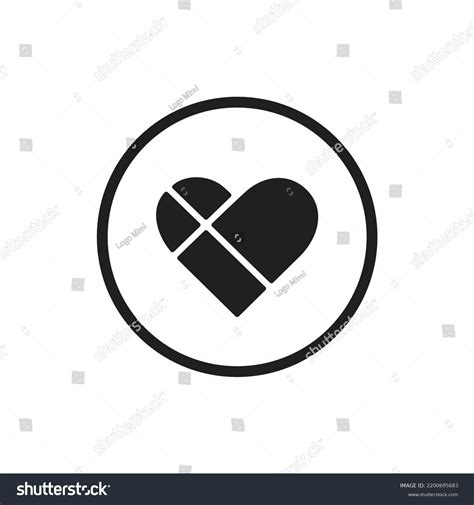 Abstract Heart Logo Design Vector Template Stock Vector Royalty Free 2200695683 Shutterstock