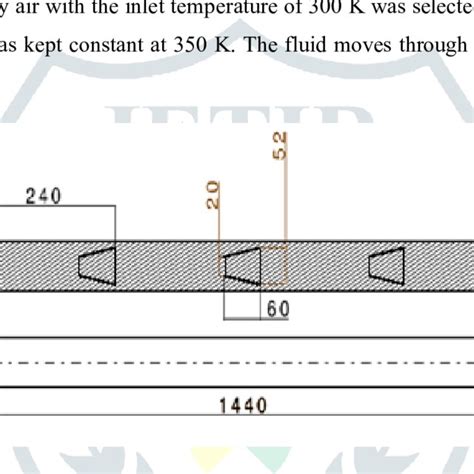 Conical Rings In Plain Tube With Dimensions Download Scientific Diagram