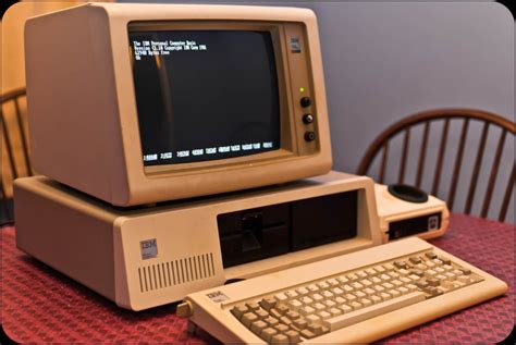 Vintage Ibm Pc Classic Full Computer