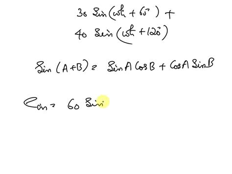 1 Given Is The System In The Figure Below The Input Is A Sinusoidal Voltage Et E Sinωt