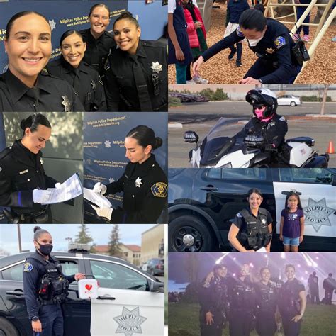 One Police Woman Two Police Milpitas Police Department Facebook