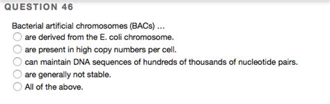 Solved Question 45 There Are Six Possible Reading Frames For