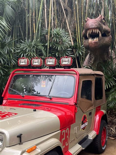 Jurassic Park At Universal Islands Of Adventure In Orlando Florida