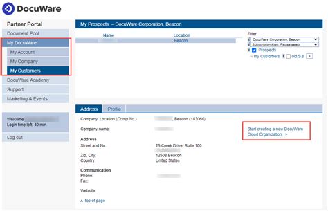 Docuware Cloud Docuwarecloud Quick Guide · Docuware Support Portal
