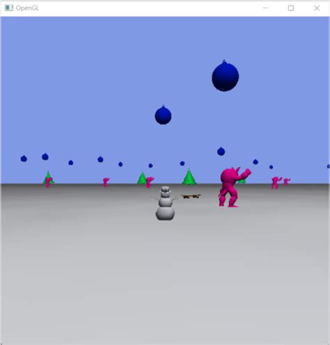 GitHub Siliataider D Snowman Game OPENGL This Project Is The First D Game We Developed At