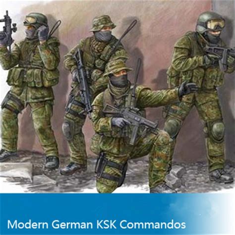 Eur€ 1459 Trumpeter 00422 135 Scale Modern German Ksk Commandos