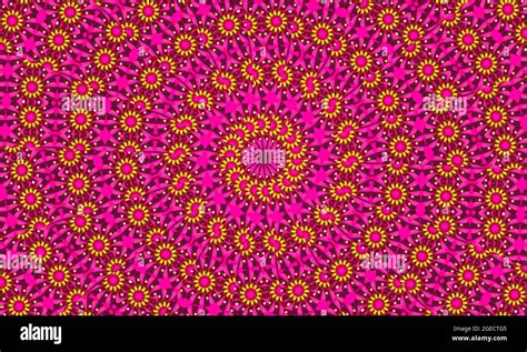 Ethnic Pink Seamless Pattern Boho Abstract Textile Print Romantic