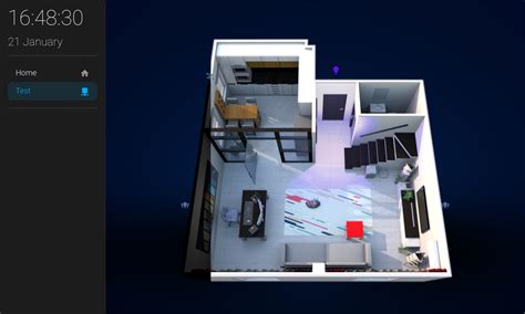 Floorplan Ui With Color Synced Lights Dashboards And Frontend Home