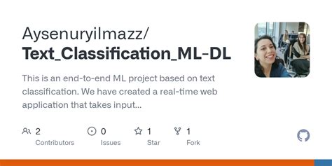 GitHub Aysenuryilmazz Text Classification ML DL This Is An End To End ML Project Based On